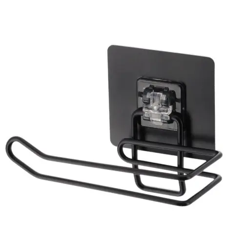 Tendance Držač toalet papira samolepljiv 3m 13 x 8 x 10,5 metal crna