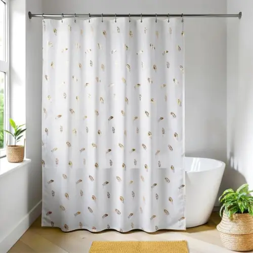 Tendance Zavesa za kadu 180x200 + 12 alki poliester chayton