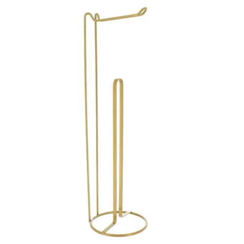 Tendance Držač toalet papira 54x15x15cm metal/zlatna
