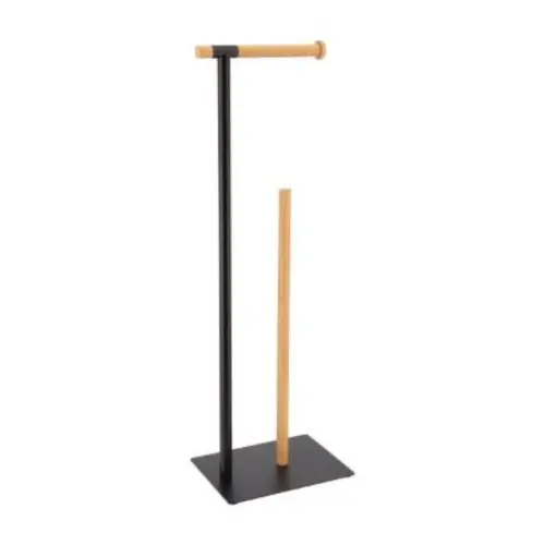 Tendance Držač toalet papira samostojeci 69,5x22x16cm metal crna