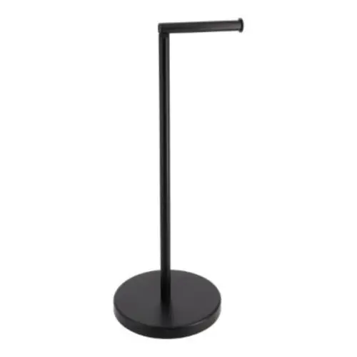 Tendance Držač toalet papira samostojeci 55x24x19 cm metal mat crna