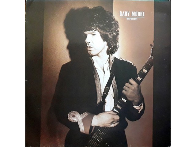 LP*: GARY MOORE - RUN FOR COVER (FRANCE, 1985) VG/NM