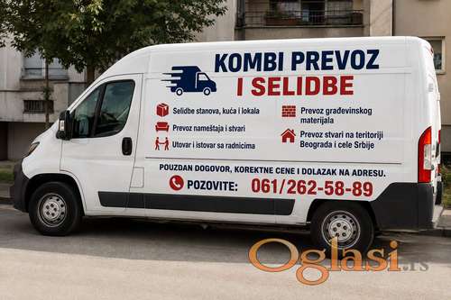    KOMBI PREVOZ I SELIDBE – BRZO, SIGURNO I POVOLJNO!