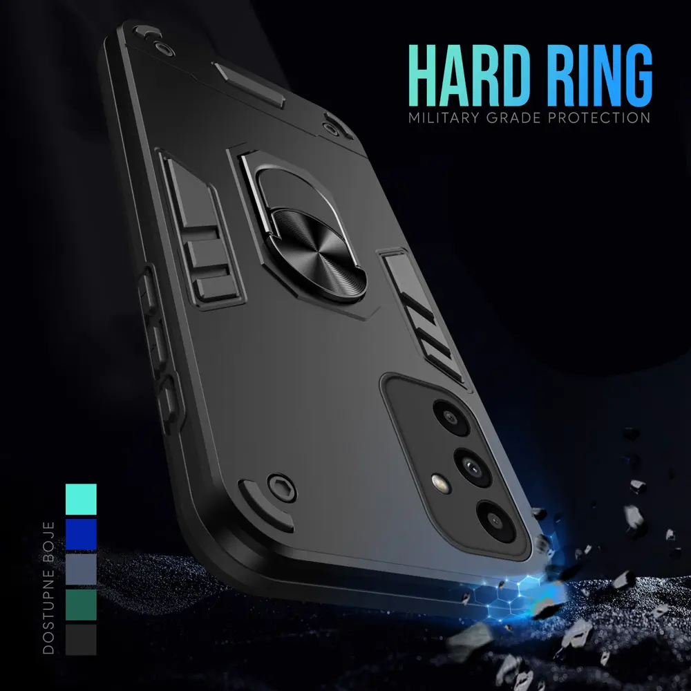 Maska Hard Ring za Xiaomi Redmi 17c 4G tamno plava