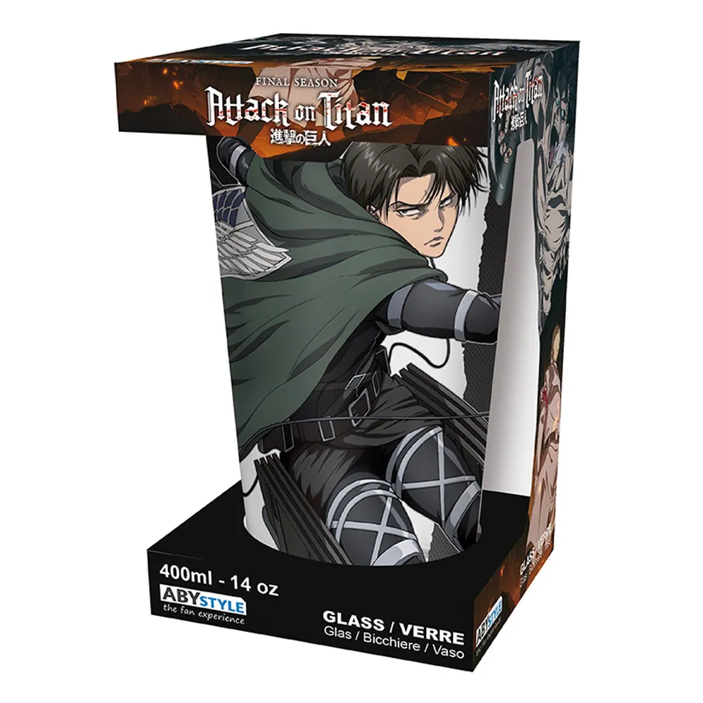 Čaša AbyStyle - Attack On Titan - Levi S4 400ml