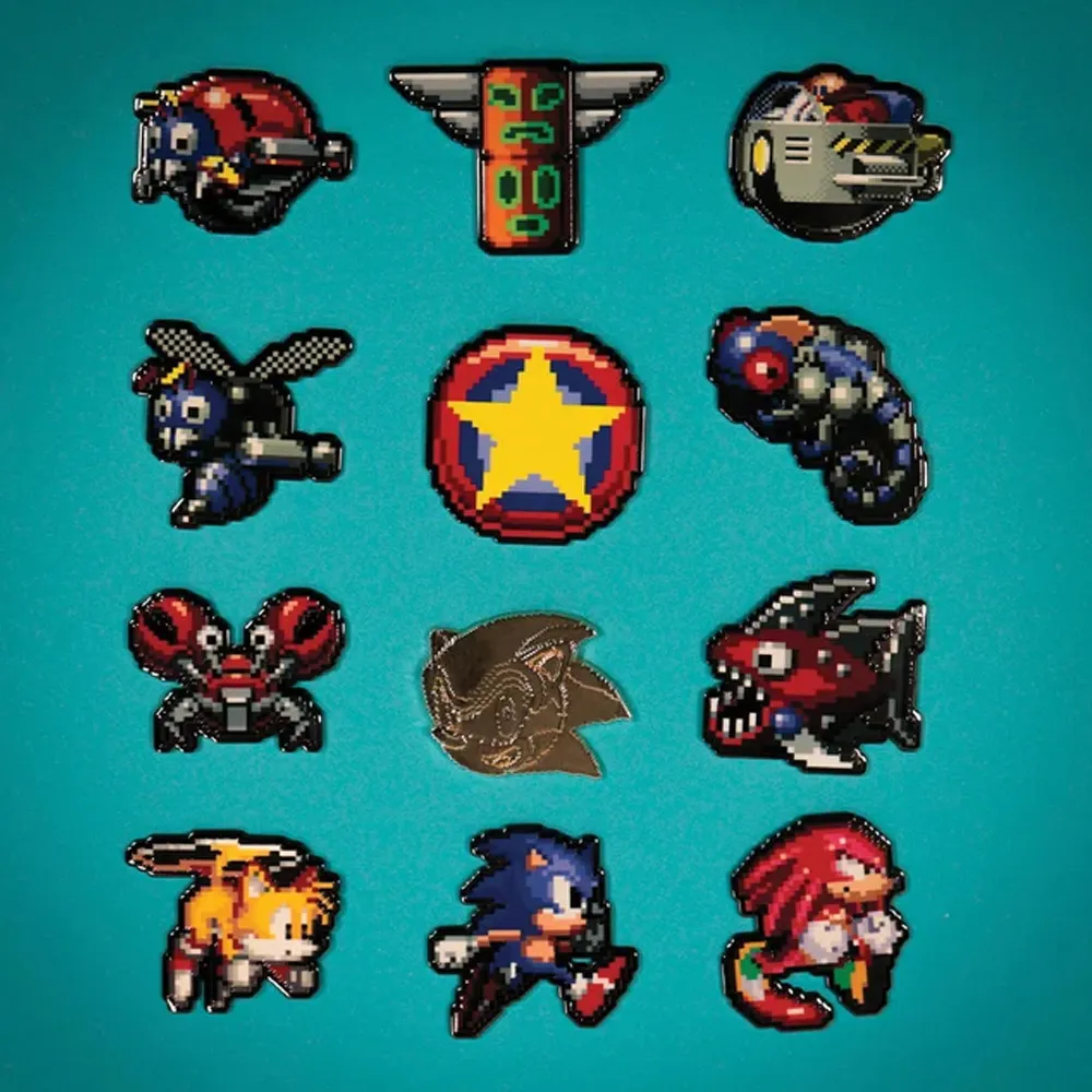 Sonic The Hedgehog - Mystery Pin Badges