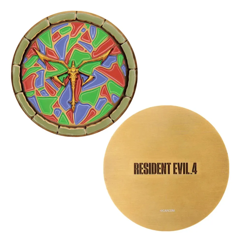 Resident Evil 4 - Limited Edition Church Puzzle Medallion Set