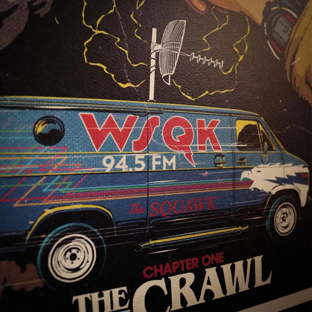 Stranger Things 5 - Limited Edition The Crawl Art Print