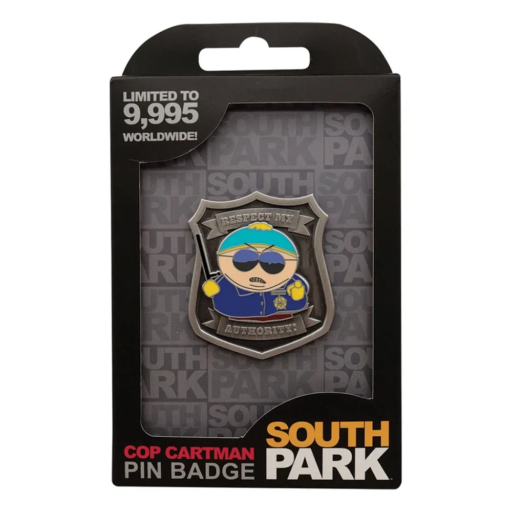 South Park - Cartman Police Pin Badge