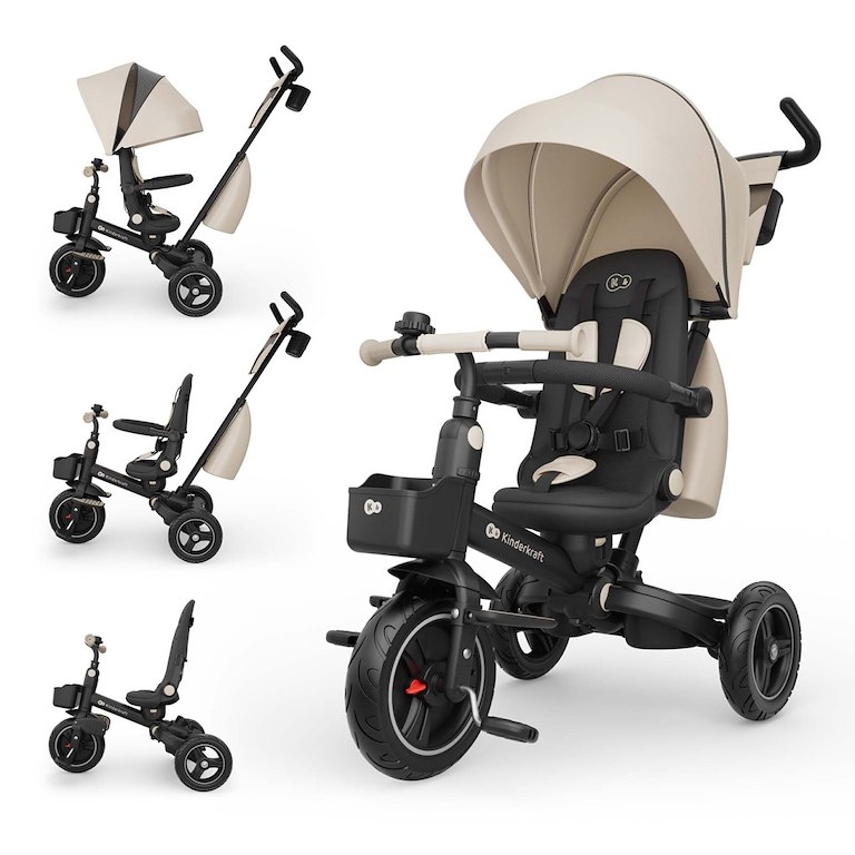 KINDERKRAFT TRICIKL SPINSTEP 2 PLUS BEIGE KRSPST02BEGPL00ID: EK000865603