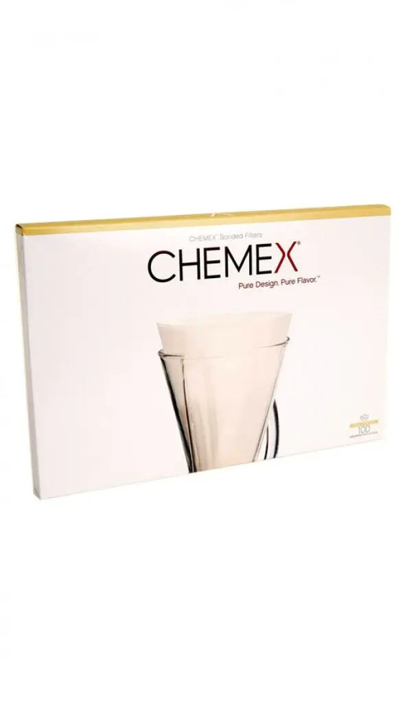 Chemex Filteri za kafu, 3 cup, 100 komada, Beli