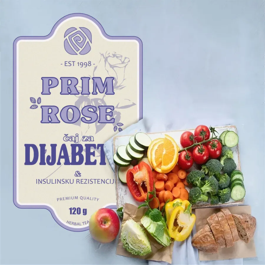 Prim Rose čaj za dijabetes i insulinsku rezistenziju 120g