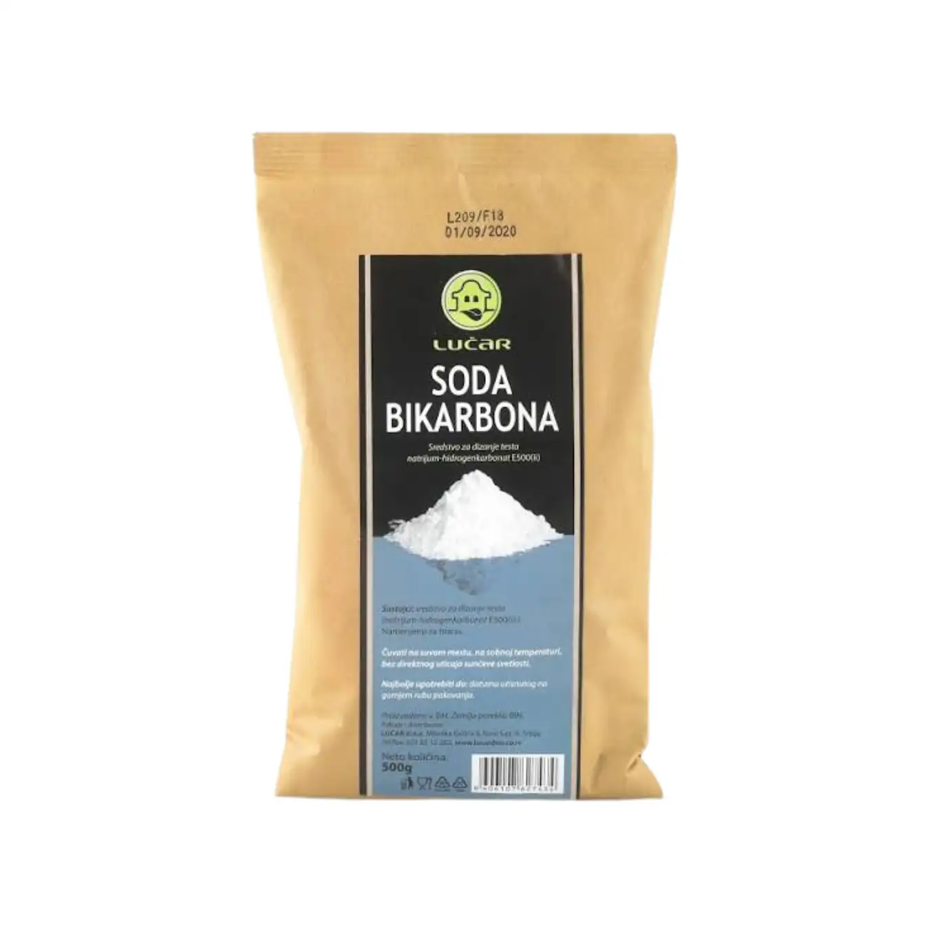 Soda bikarbona 500g – Lucar