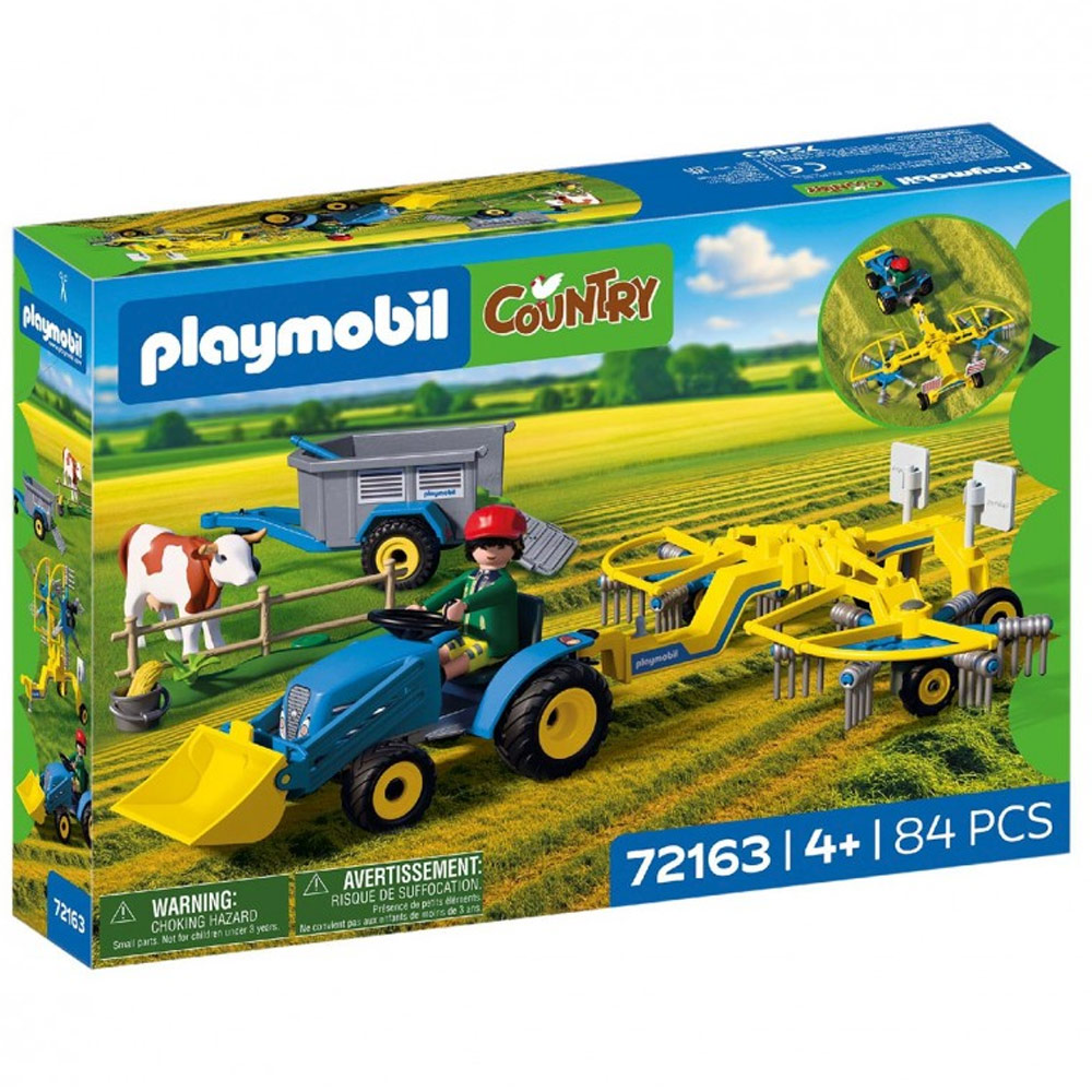Playmobil Country Traktor sa sakupljačem sena