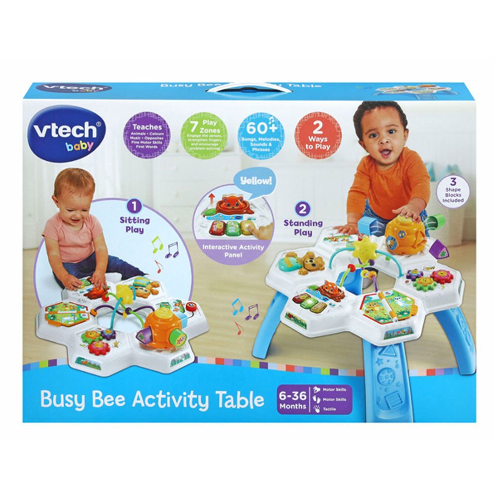 Vtech aktiviti stočić plavi