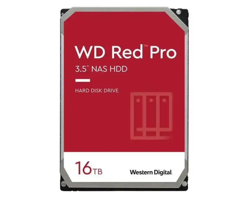 WESTERN DIGITAL 16TB 3.5 SATA III 512MB 7.200rpm WD161KFGX Red Pro