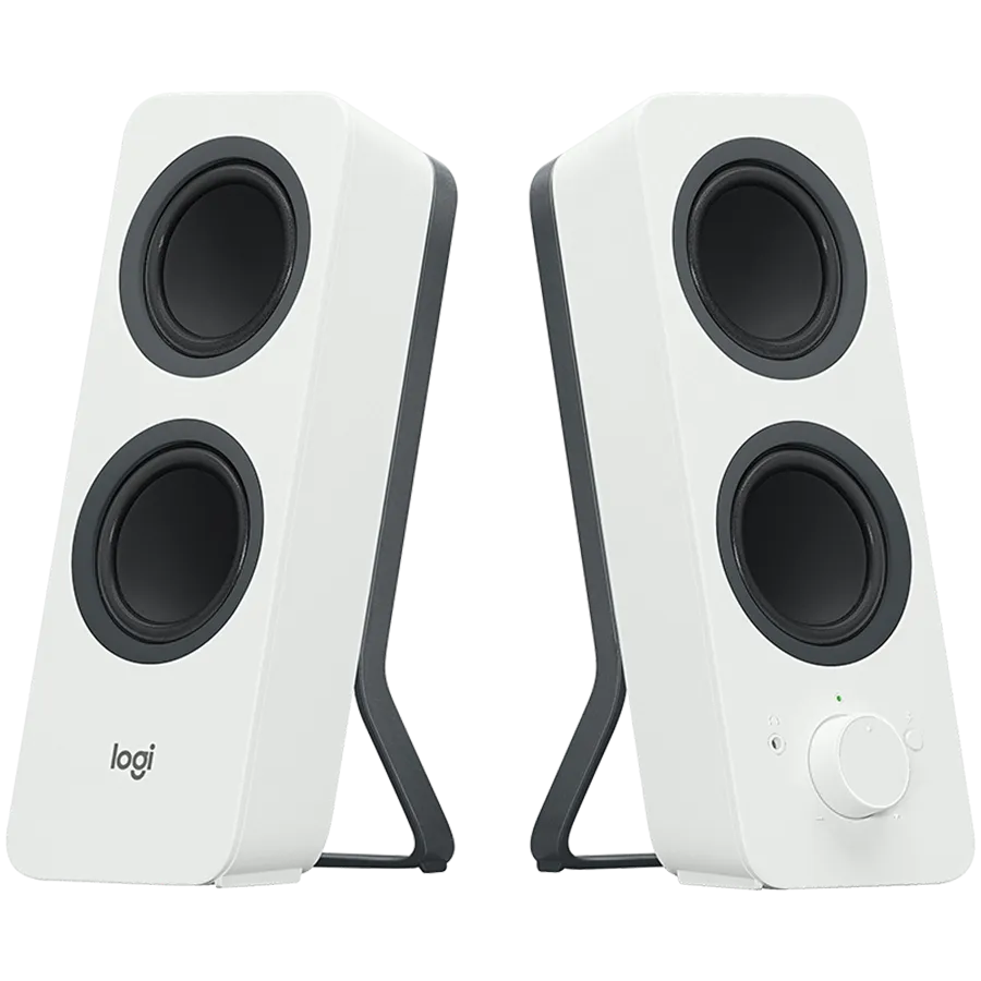 LOGITECH Z207 Bluetooth Stereo Speakers - OFF-WHITE