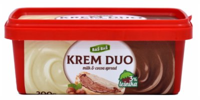KREM KAKAO-MLEČNI 3% LEŠNIKA BAŠ BAŠ 200G