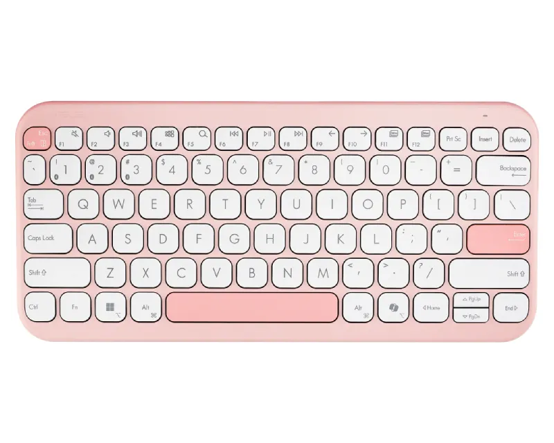 ASUS KW100 Marshmallow Wireless tastatura PK (pink)
