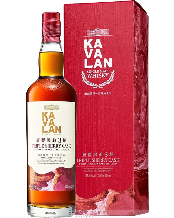 Kavalan Single Malt Whisky Triple Sherry Cask 0.70l