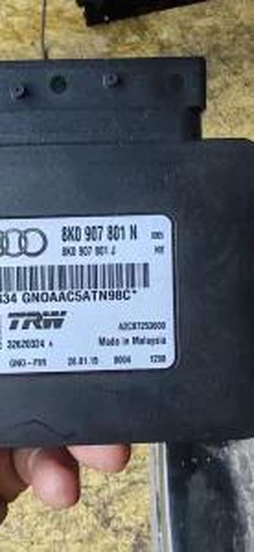 AUDI Q5 DELOVI MODUL PROCESOR RUCNE KOCNICE 8K0907801N | Audi delovi