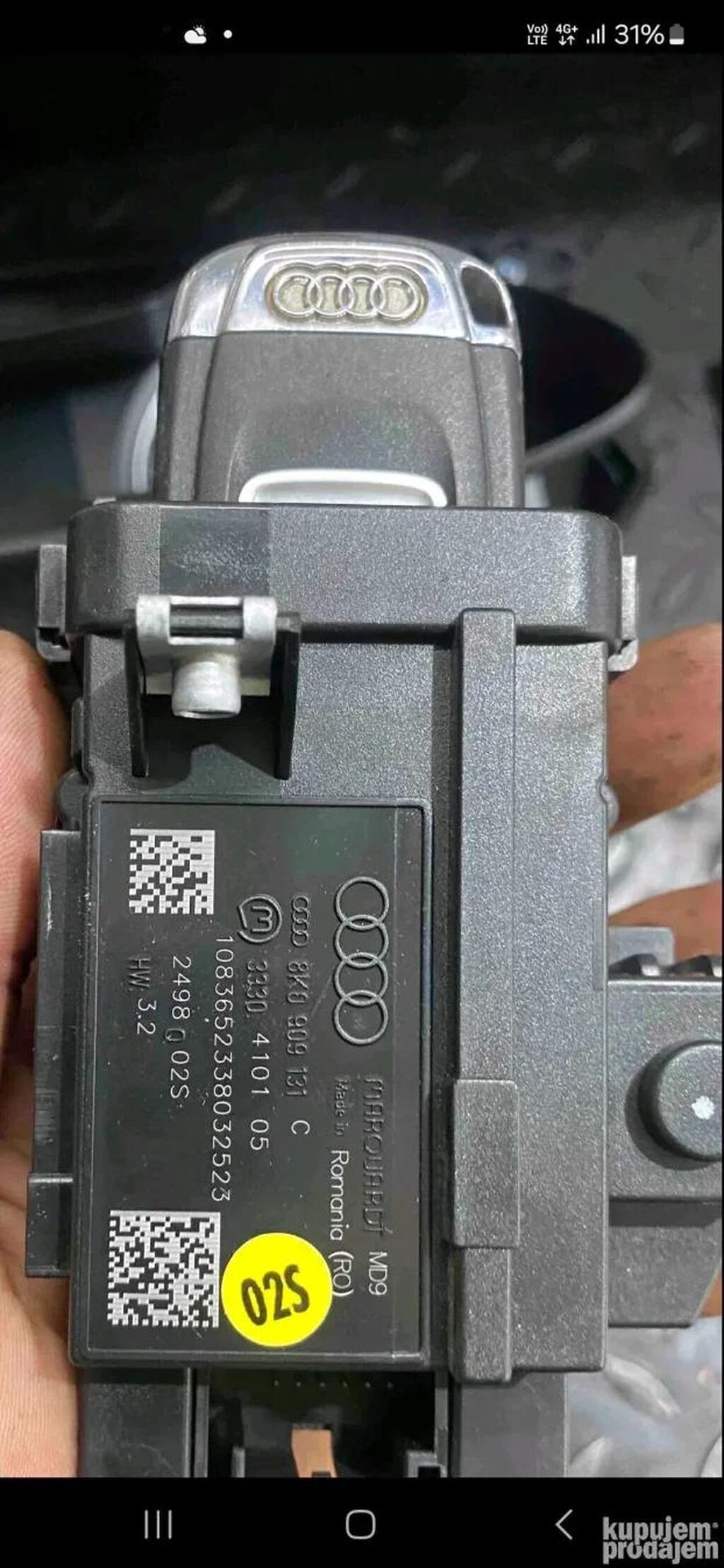 AUDI A4 A5 SLOT CITAC KLJUCA BRAVA 8K0909131C | audi vagen  delovi