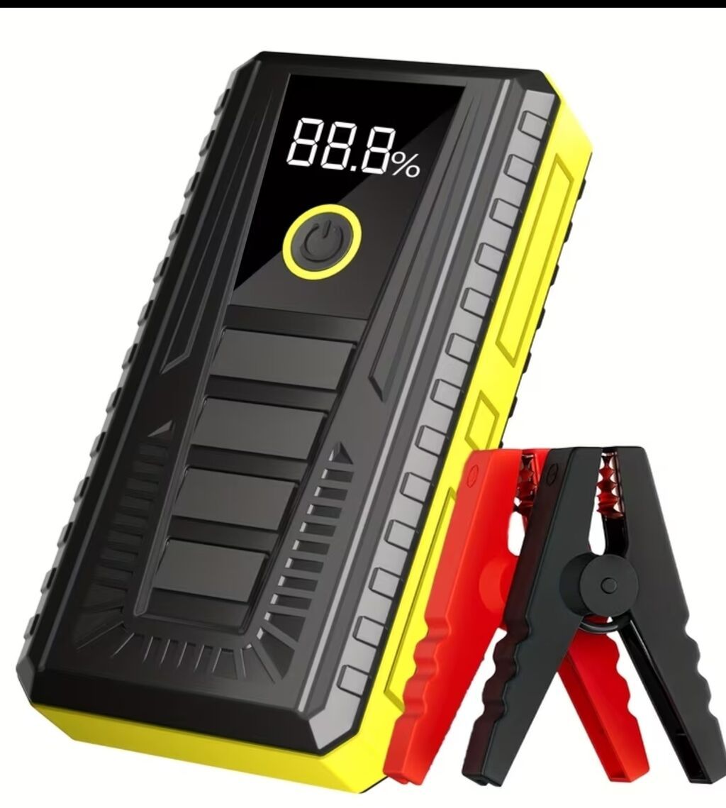 Auto starter / jump starter za akumulator 12V sa LED lampom Kompaktan