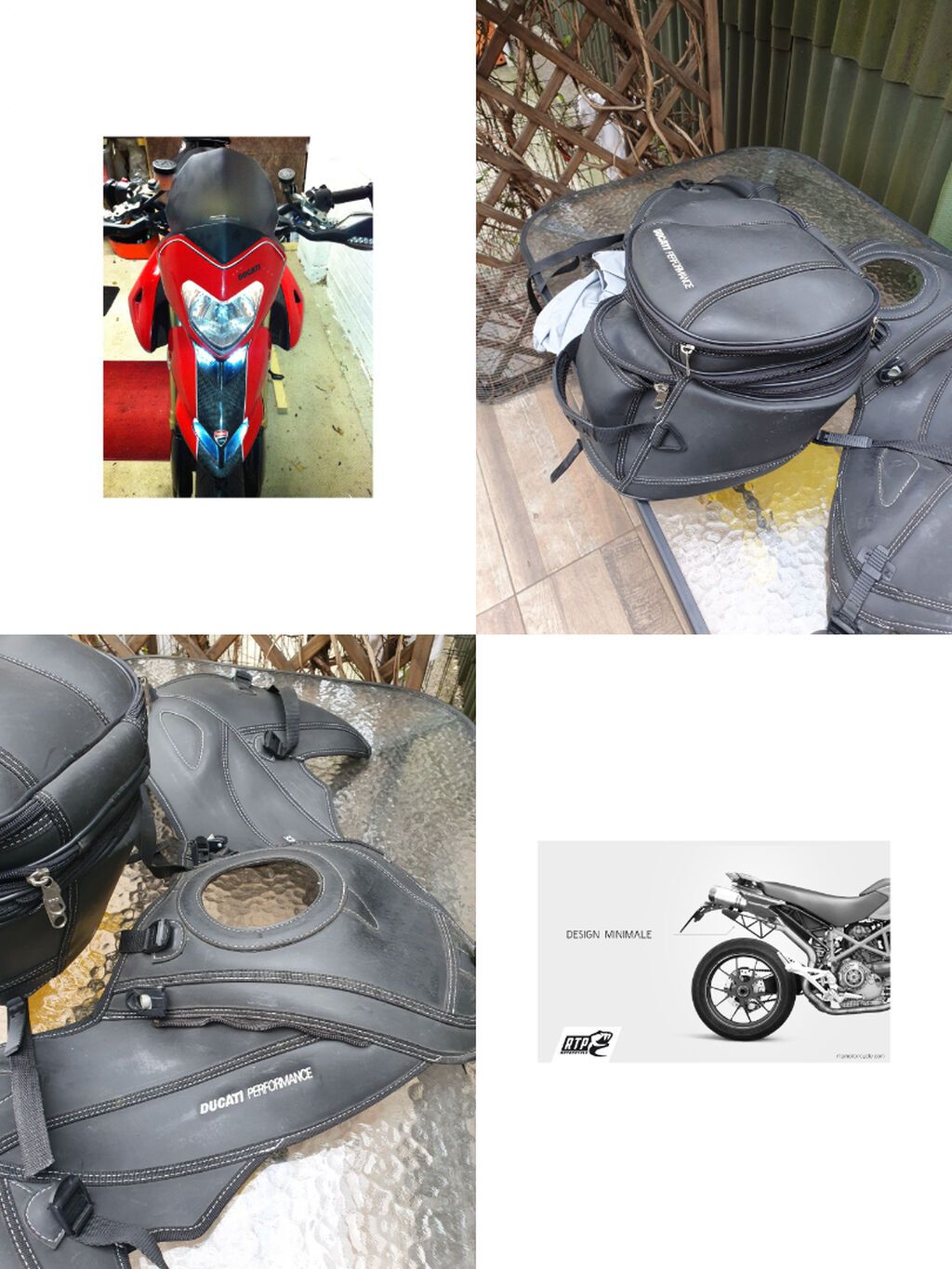 Ducati hypermotard oprema torbe viziri stitnik deklaDucati hypermotard