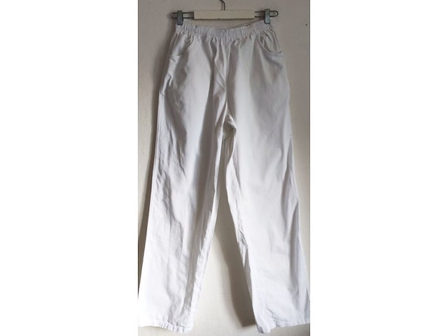 NOVE bele pamučne pantalone