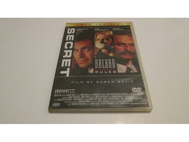 Balkan rules (Balkanska pravila) DVD