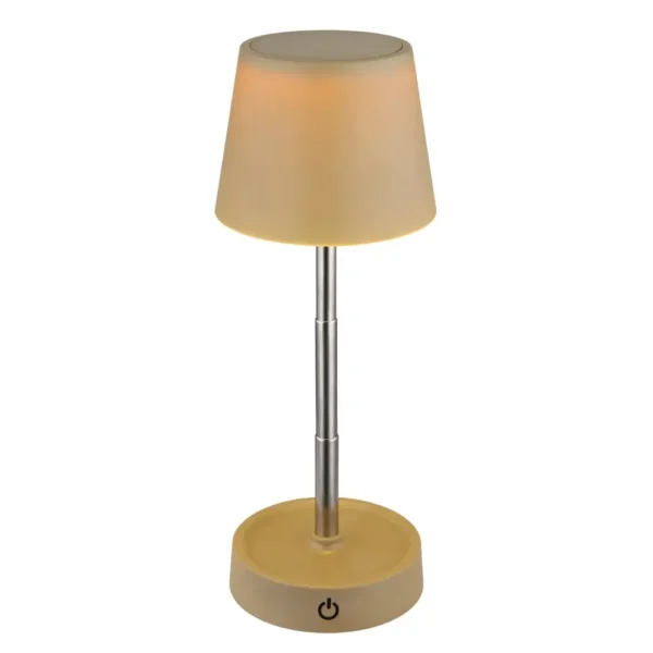 Globo Carlos 58446S | Stona lampa | zlatna | LED