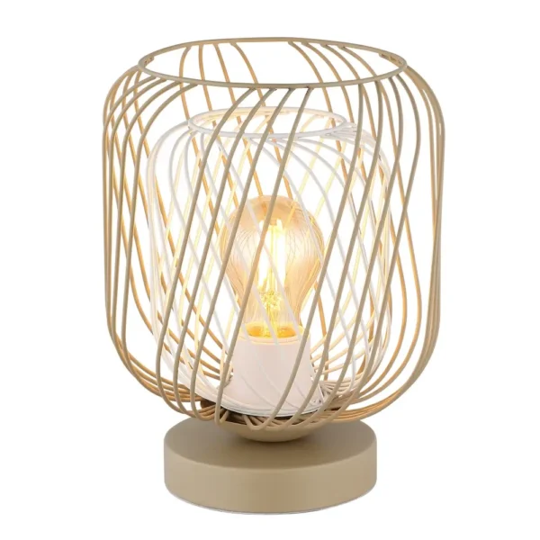 Globo Dichti 15965T | Stona lampa | siva | E27