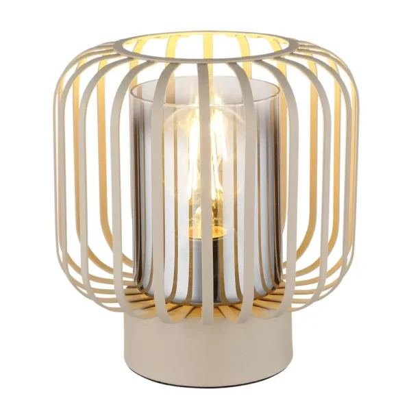 Globo Alfred 15758T | Stona lampa | siva | E27