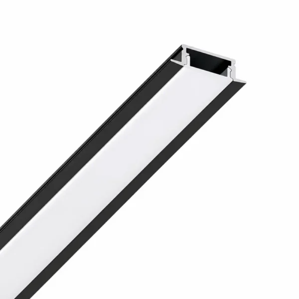 Braytron BY39-00621 | Ugradna kanalica za LED trake | crna