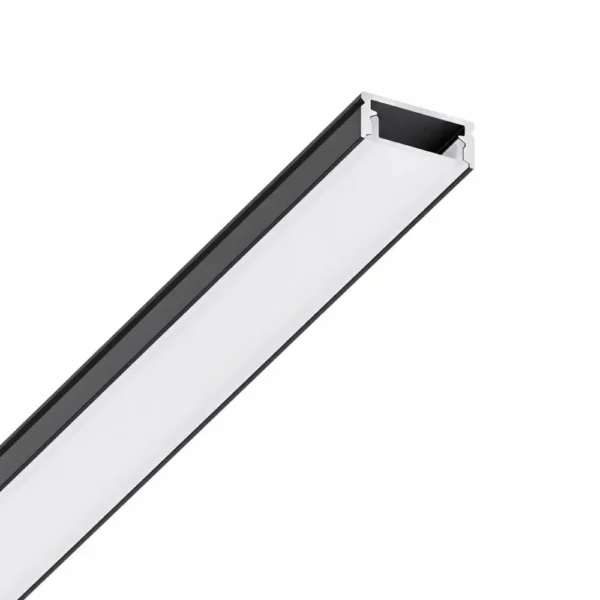 Braytron BY39-00121 | Nadgradna kanalica za LED trake | crna
