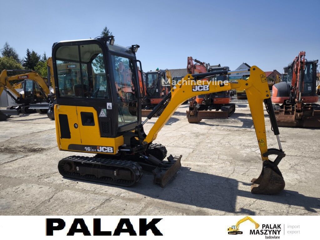 JCB Mini koparka 16C-1 , 2022 rok mini bager
