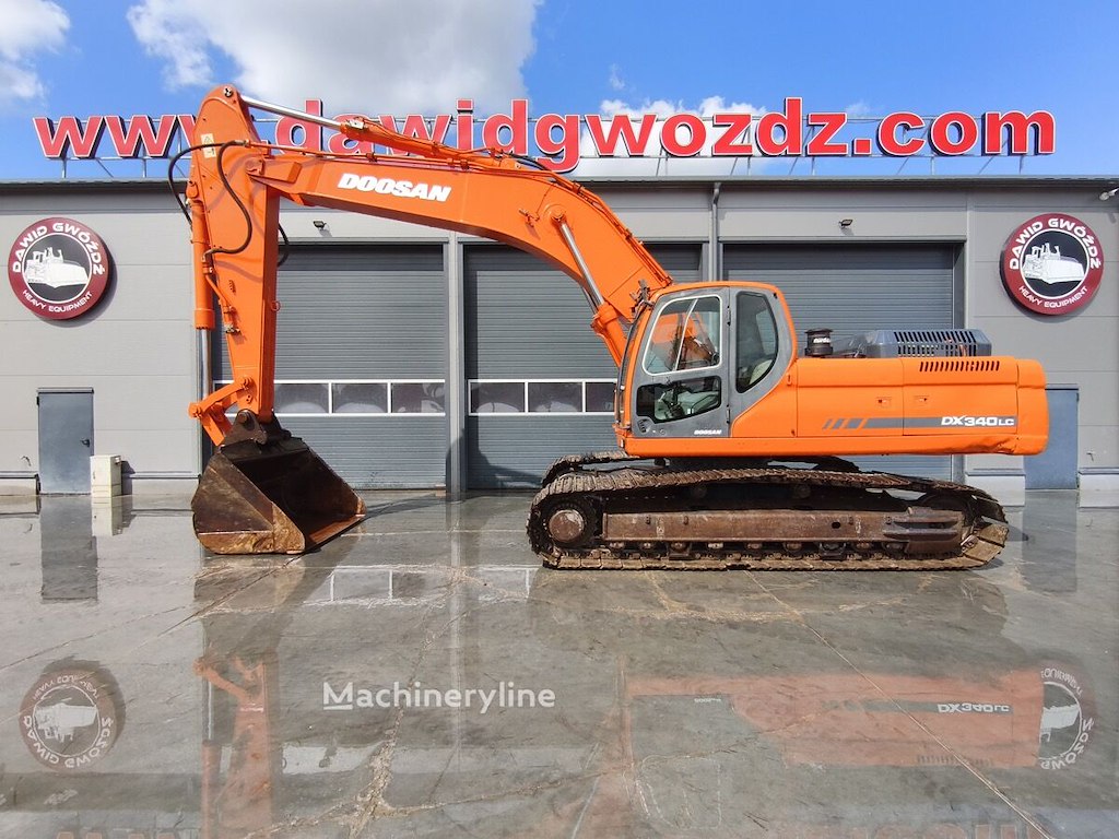 Doosan DX340LC bager guseničar