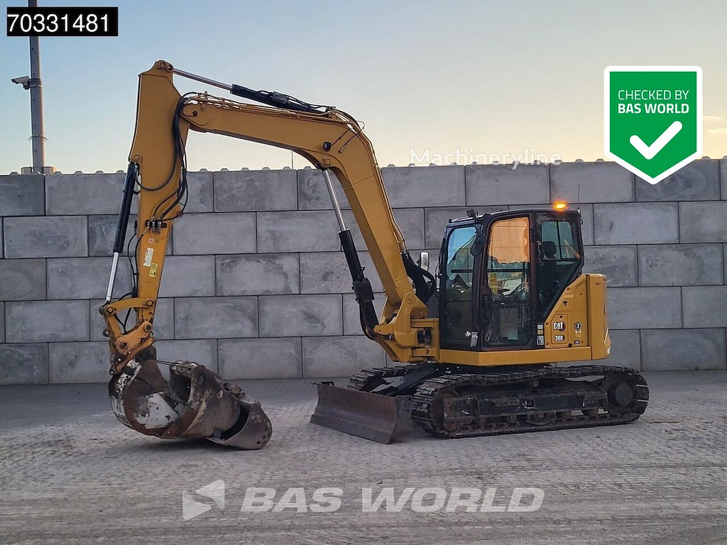 Caterpillar 308 CR A/C - 3 Buckets mini bager