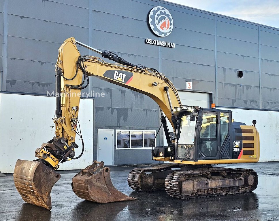 Caterpillar 316 EL bager guseničar