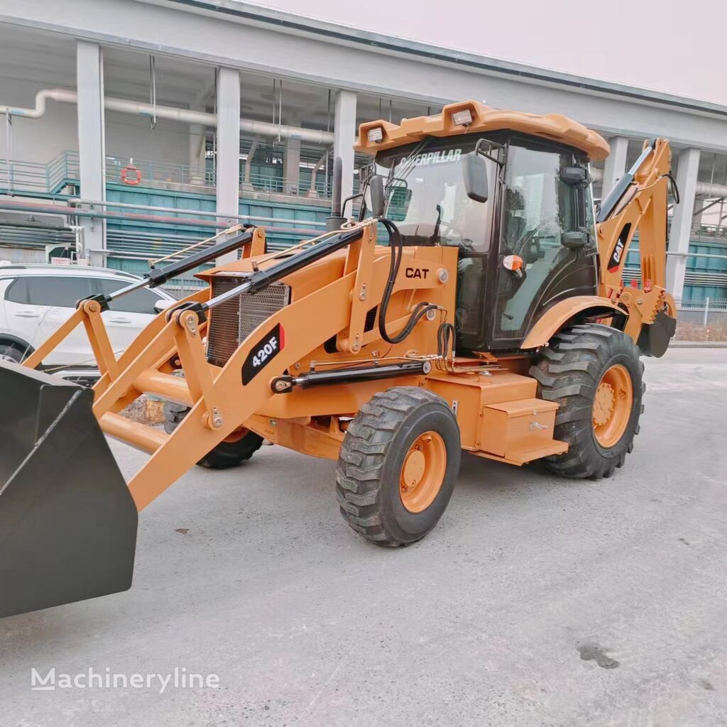 Novi Caterpillar 420F bager-utovarivač