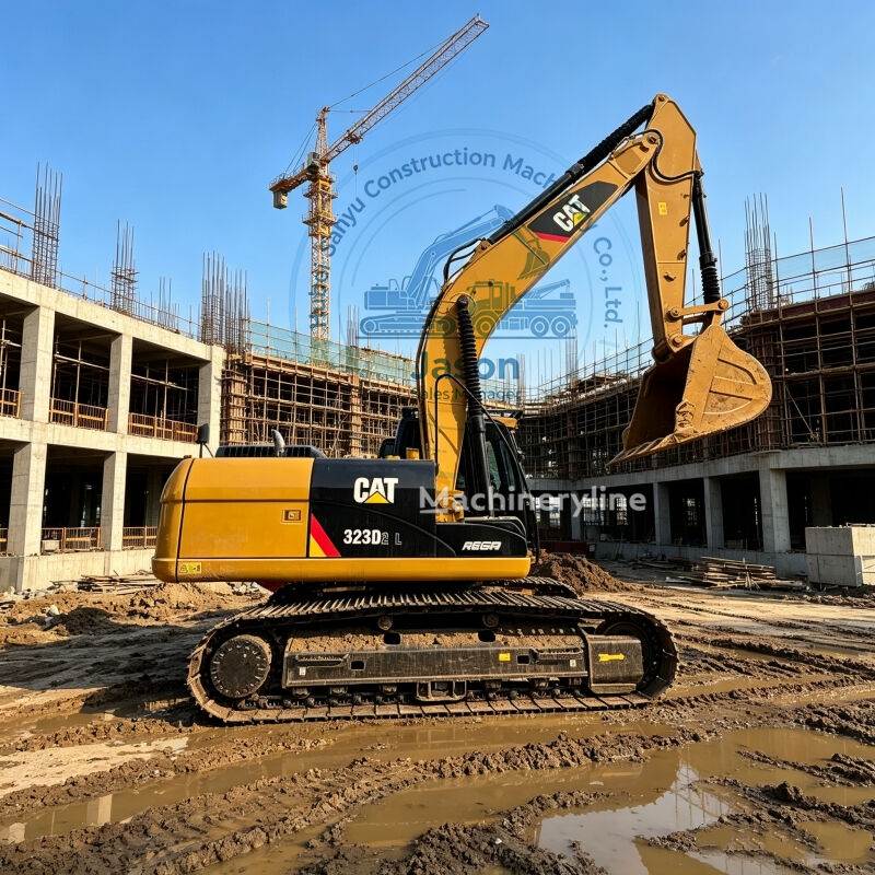Caterpillar 323D bager guseničar