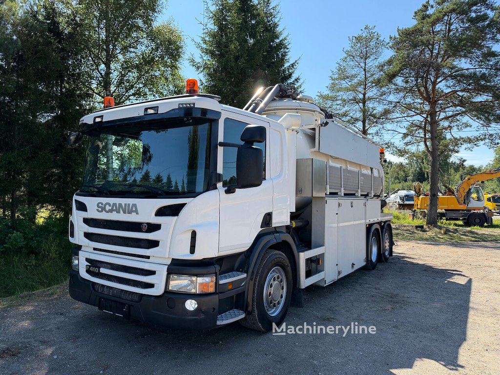 Scania P410 6x2*4 Larsen Euro 6 vakum bager