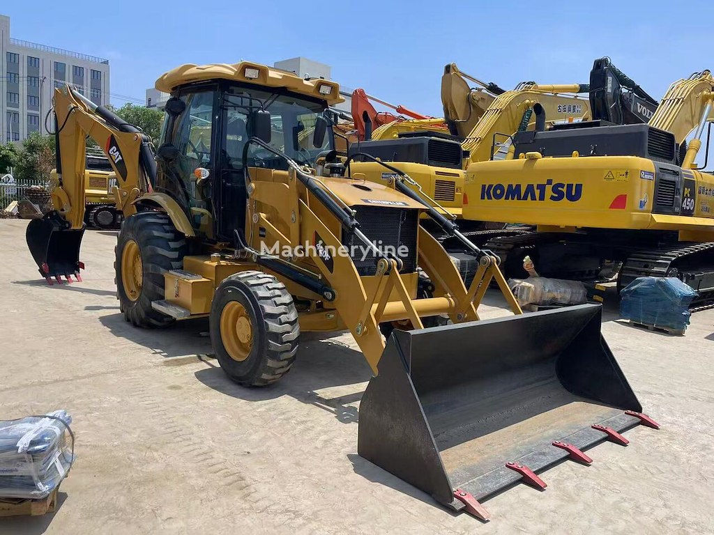 Novi Caterpillar 420F bager-utovarivač