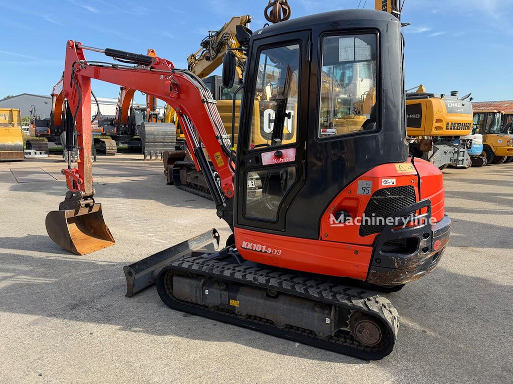 Kubota KX 101-3 alpha . mini bager