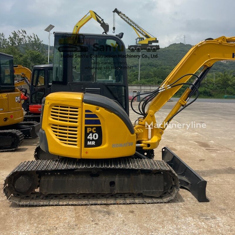 Komatsu PC40MR mini bager