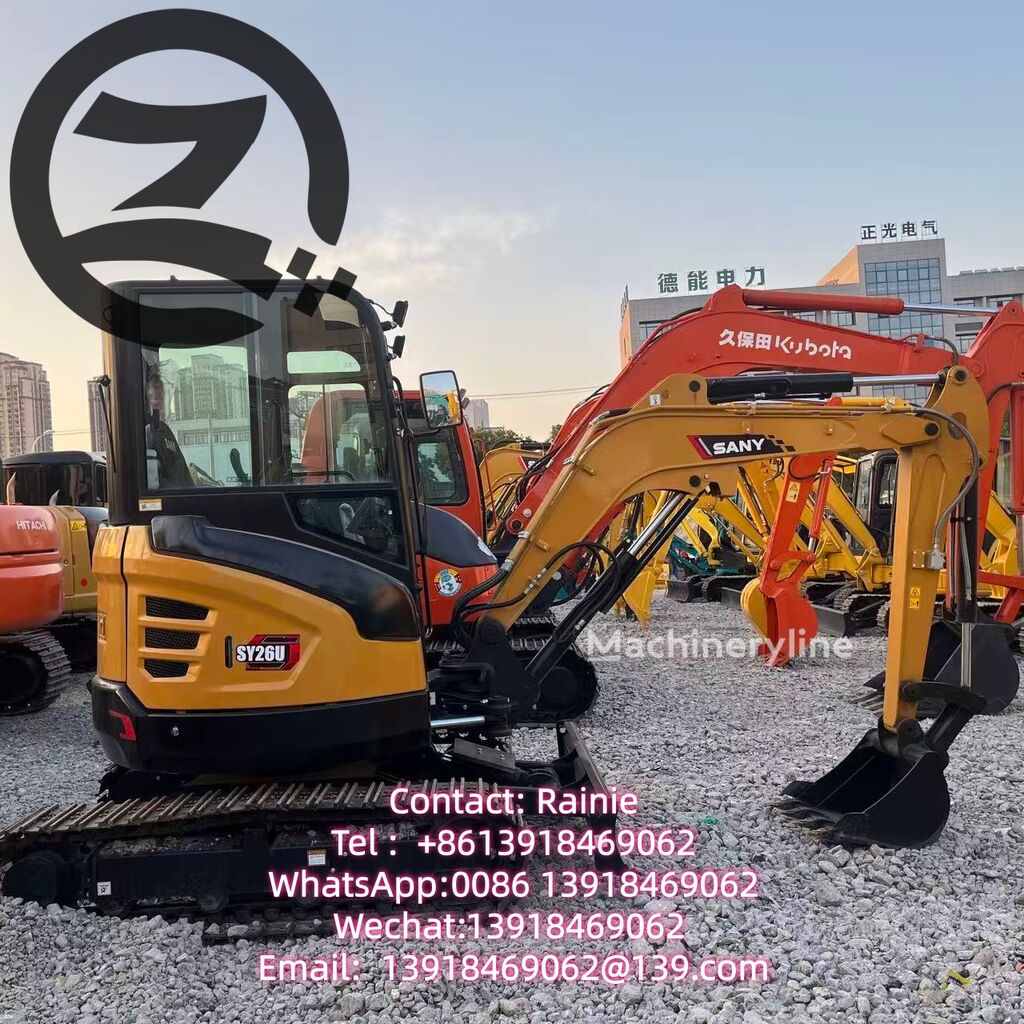 Sany SY 26U mini bager