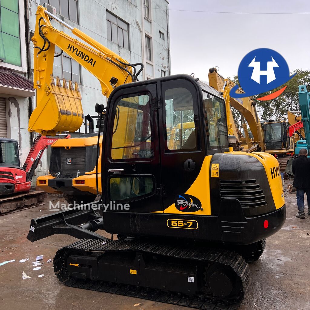 Hyundai R55-7 mini bager