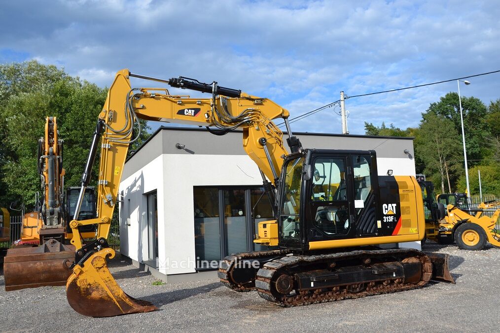 Caterpillar 313 FL bager guseničar