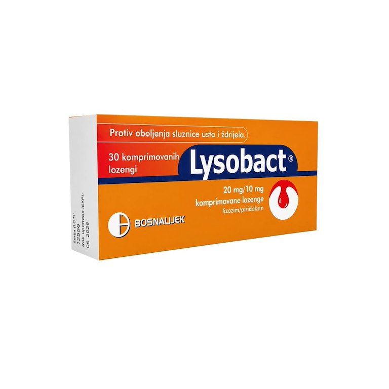 BOSNA LIJEK Lysobact 30 Oribleta