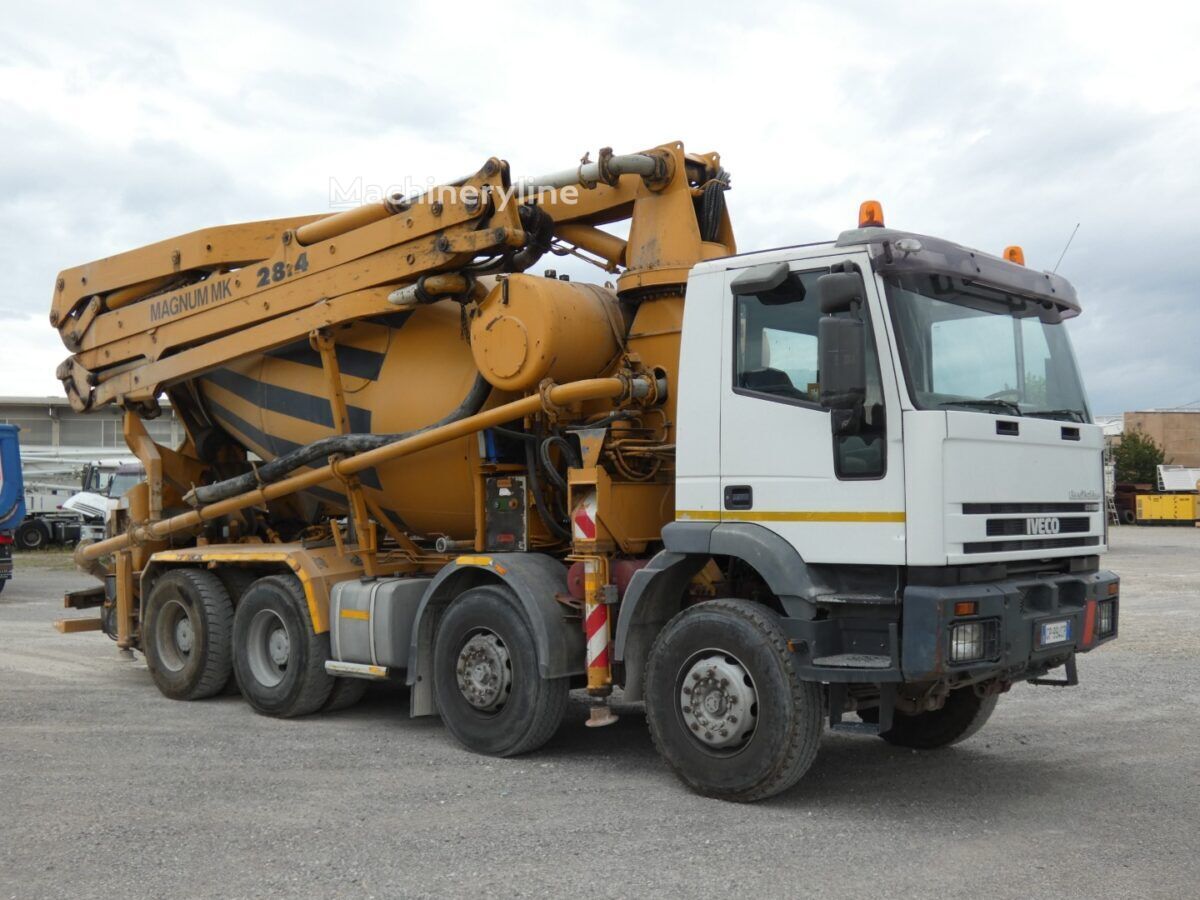 Cifa MK28 na šasiji IVECO EUROTRAKKER 410E44H pumpa za beton